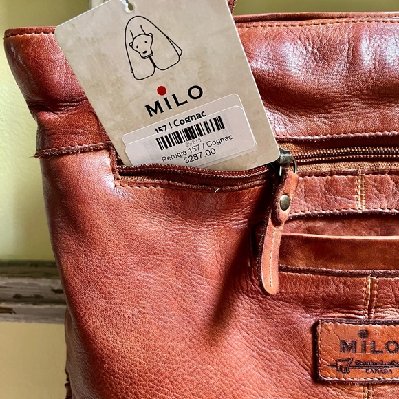 Milo | Bags | Milo Weave Of Hopes Genuine Leather Purse With Zip ...
